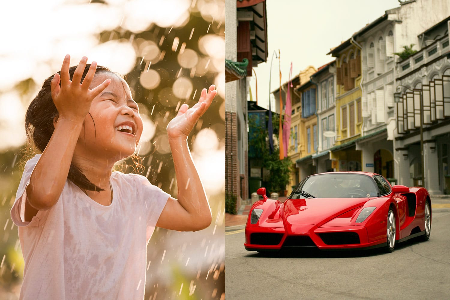 First World Problems: The Kid or The Ferrari